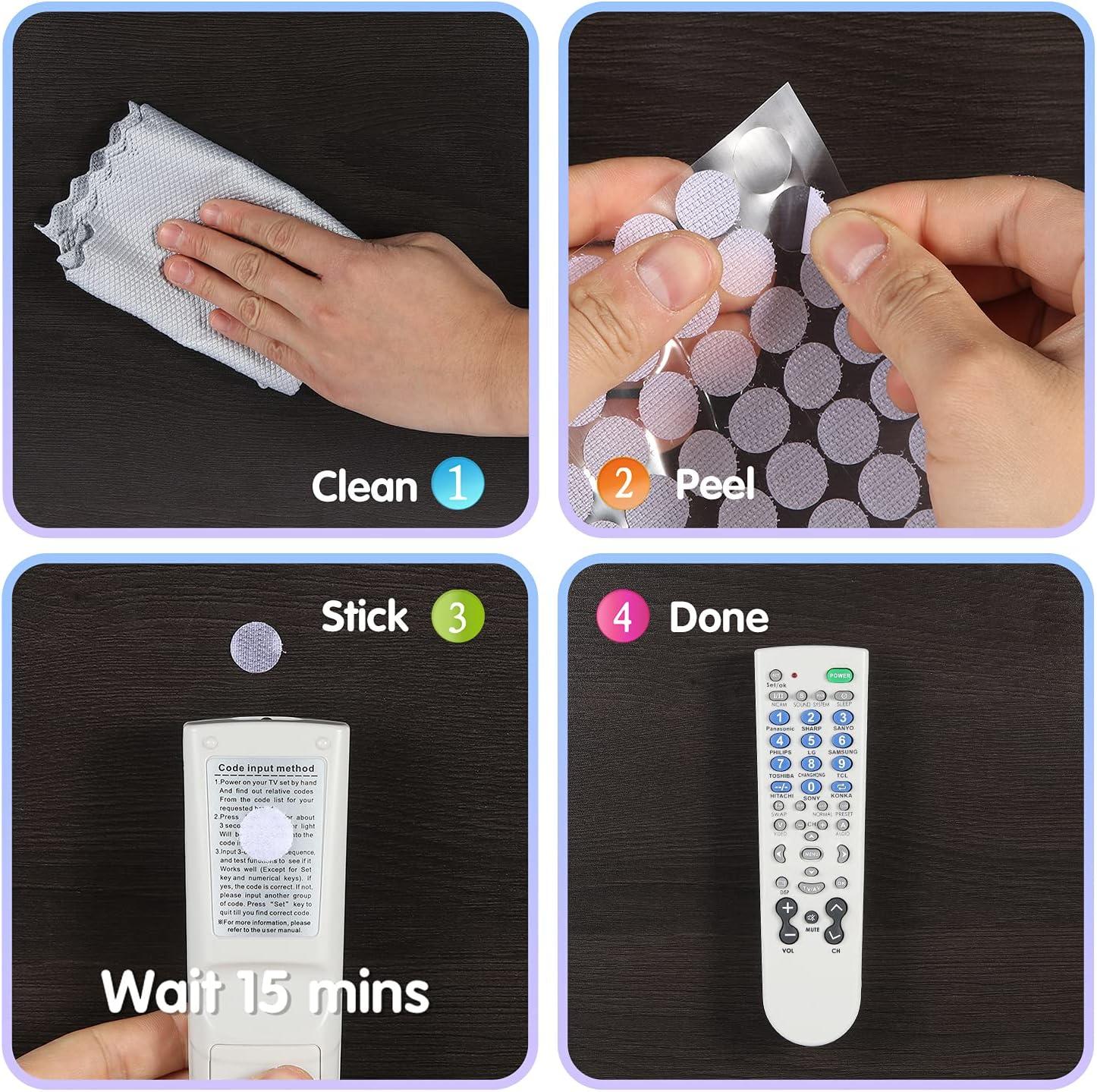 how do velcro dots work