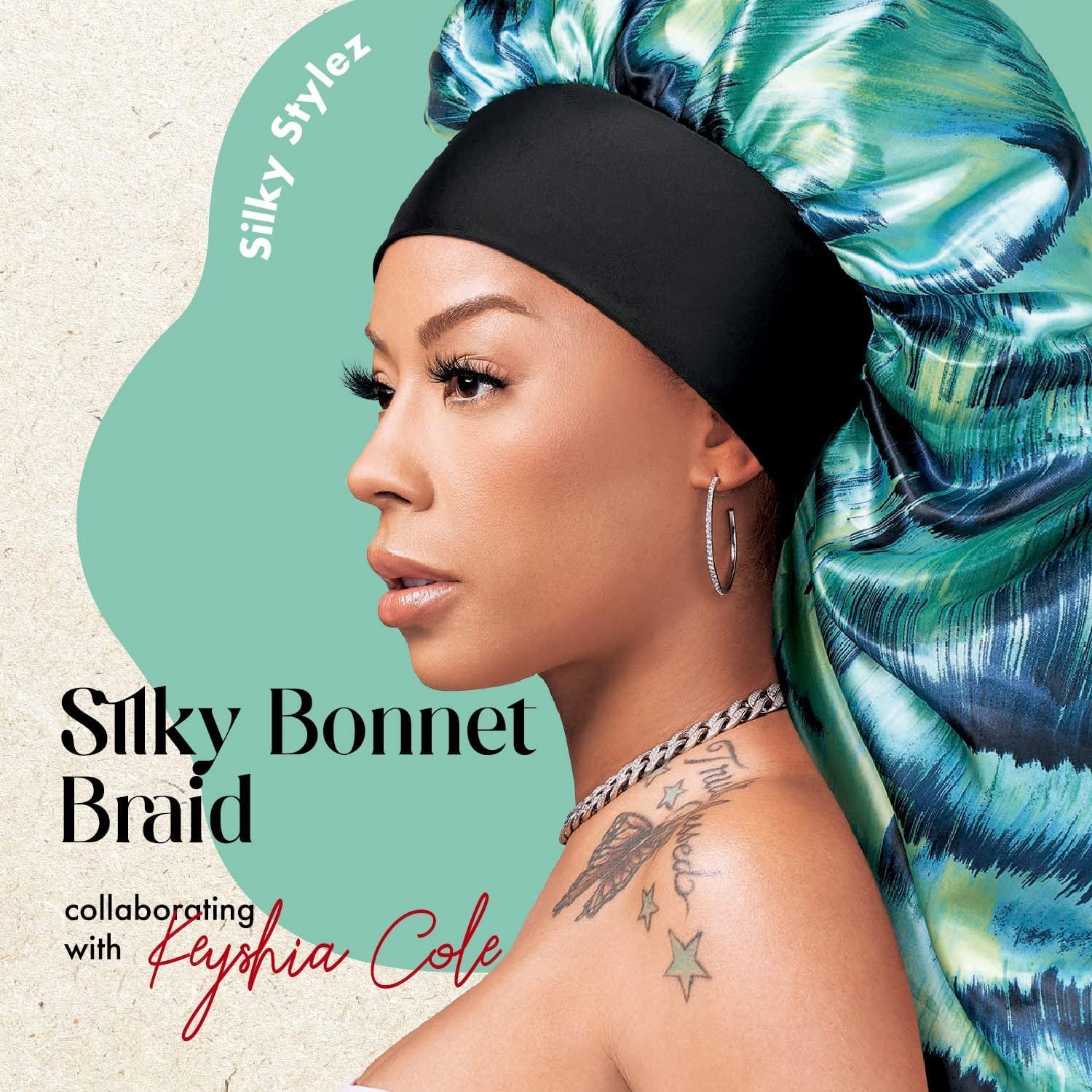 Red by Kiss X Keyshia Cole Silky Braid Bonnet - Wide Edge Sleep Cap ...