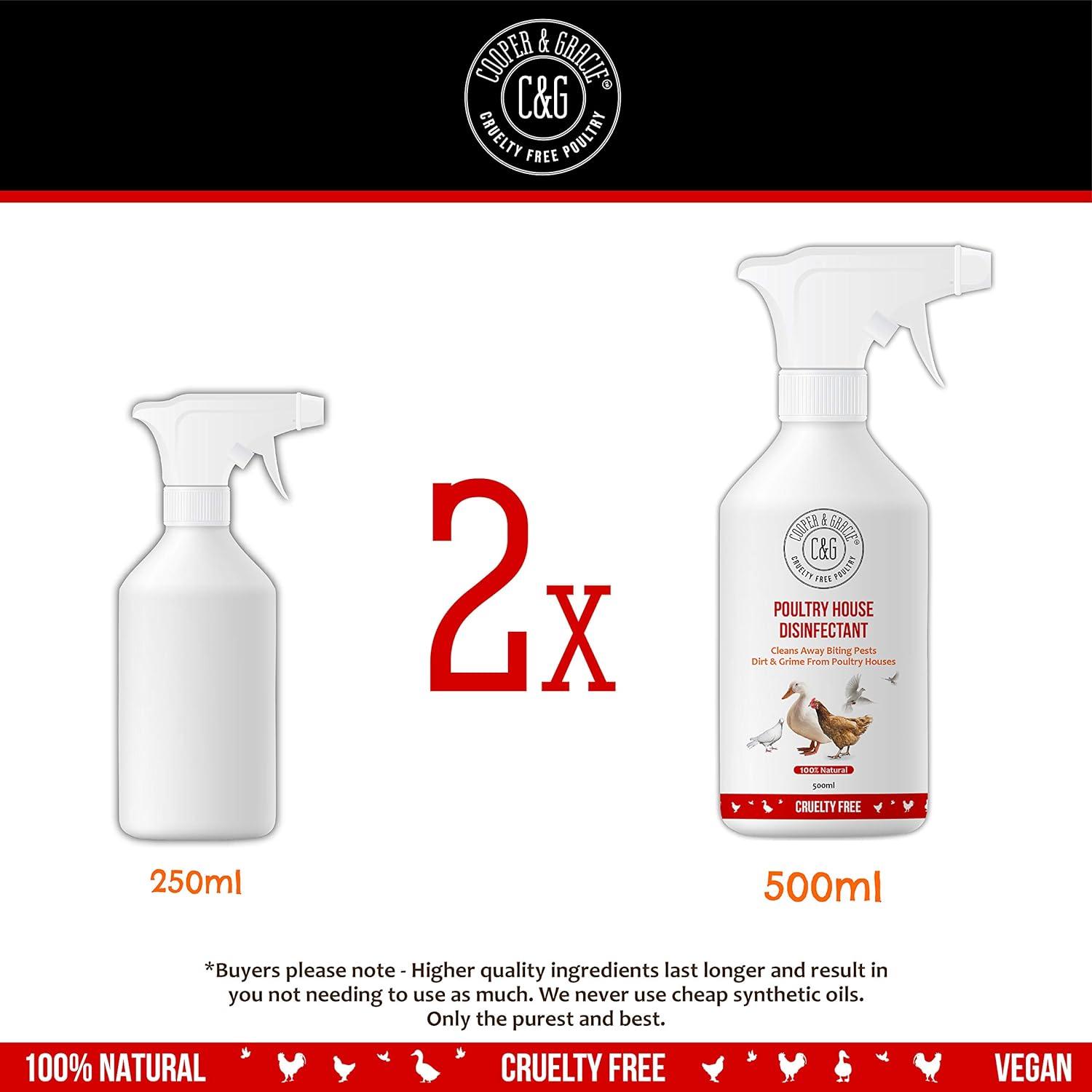 Poultry House Disinfectant 500ML | Cleans Away Biting Pests & Grime ...