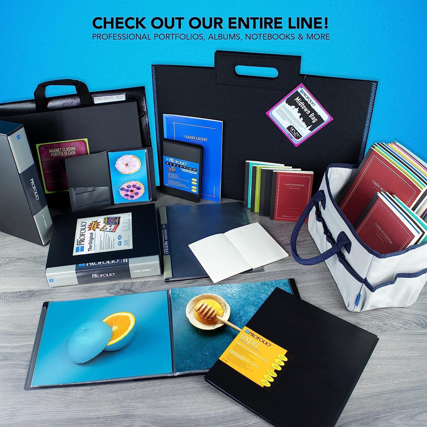 Itoya ProFolio Evolution 17x22 Black Photo Album Book | 48 Pages | Art ...