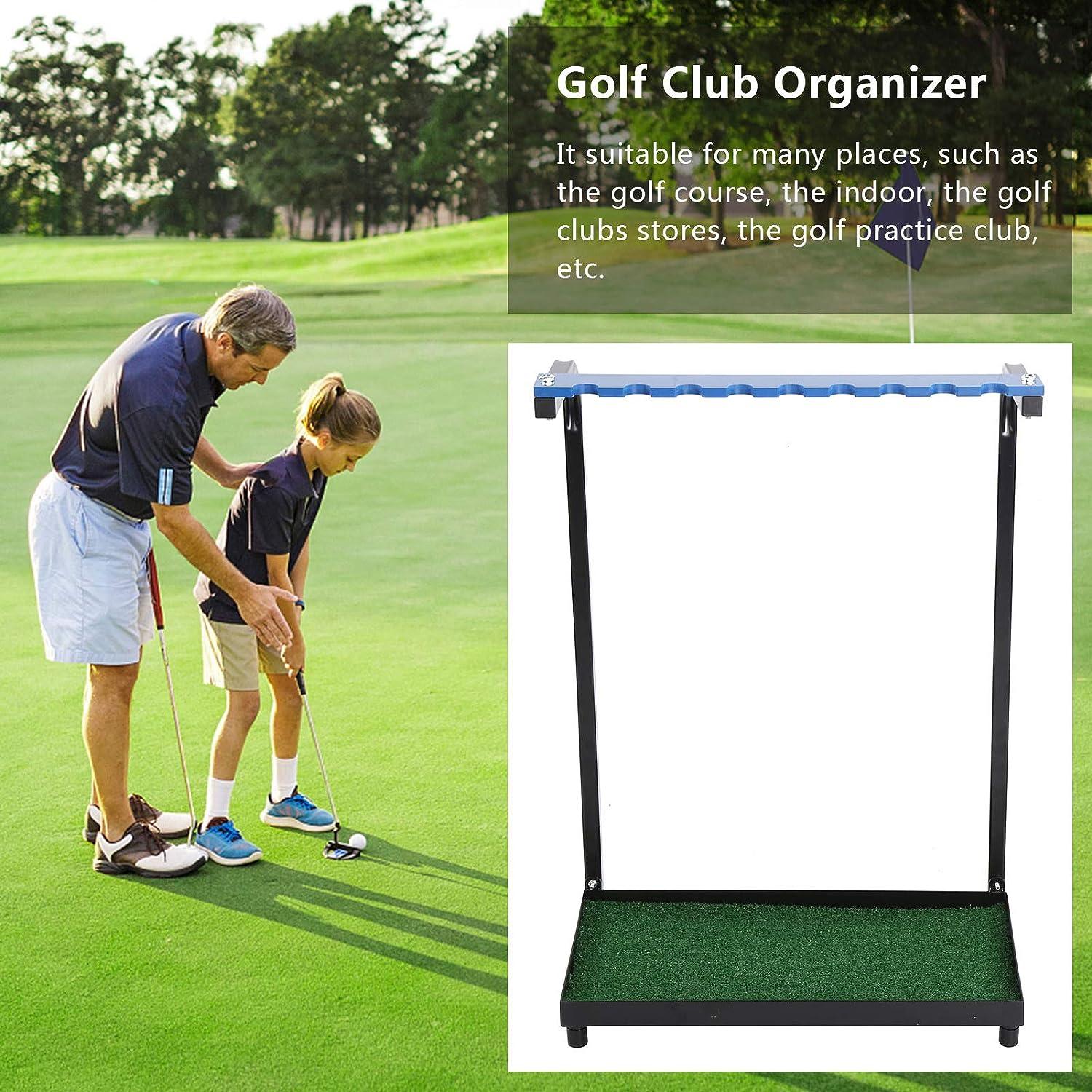 Wosune Golf Club Display Stand Organizer for Putter and Accessories ...