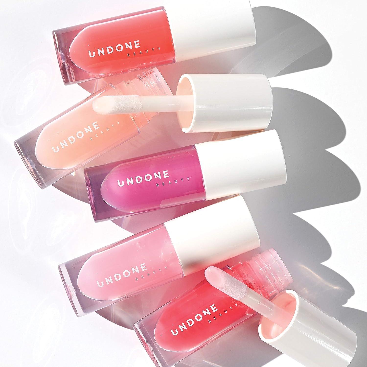 UNDONE BEAUTY Poppa Gloss Moisturizing Tinted Lip Gloss-Balm Hybrid ...