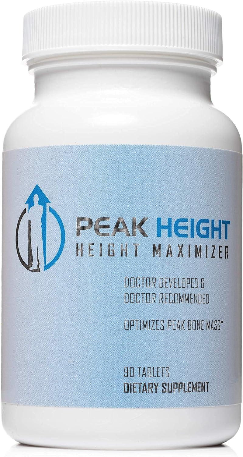 Peak Height Height Maximizer - 90 Tablets (Pack of 12) | Increase ...