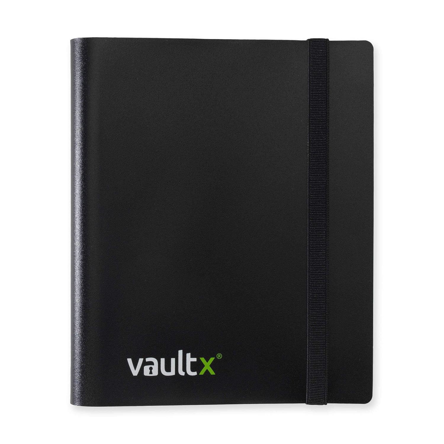 Vault X 4 Pocket Trading Card Album Binder - 160 Side Loading Pockets ...