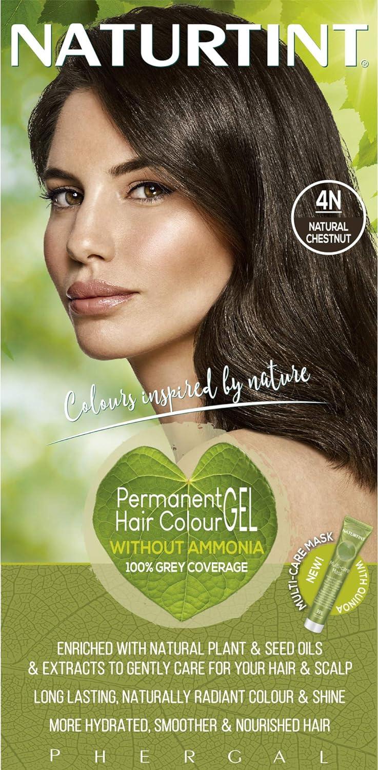 Naturtint Permanent Hair Colour 4N Natural Chestnut - Shop Now for ...