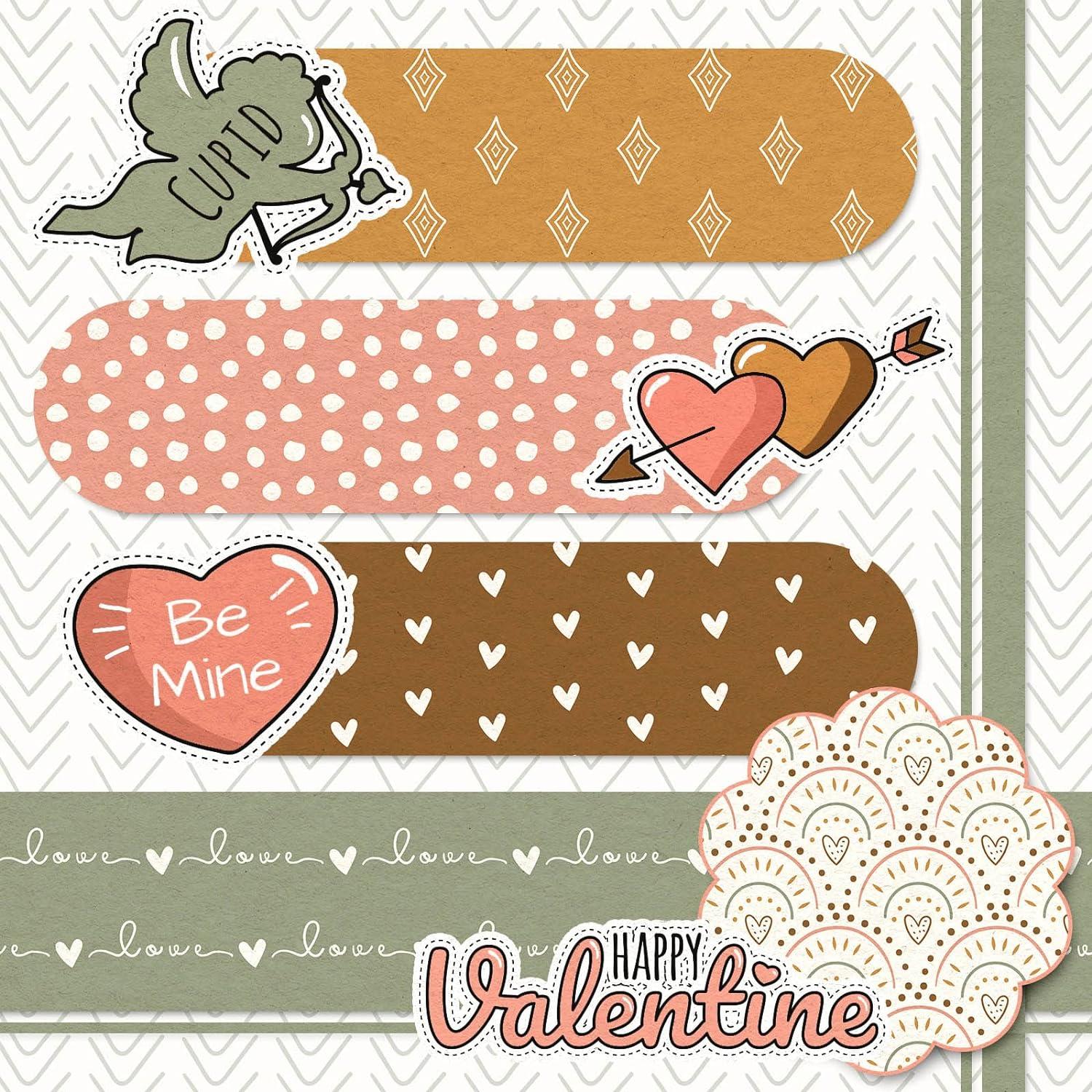 Whaline 24 Pack Boho Pattern Scrapbook Paper - Double-Sided 30x30cm ...