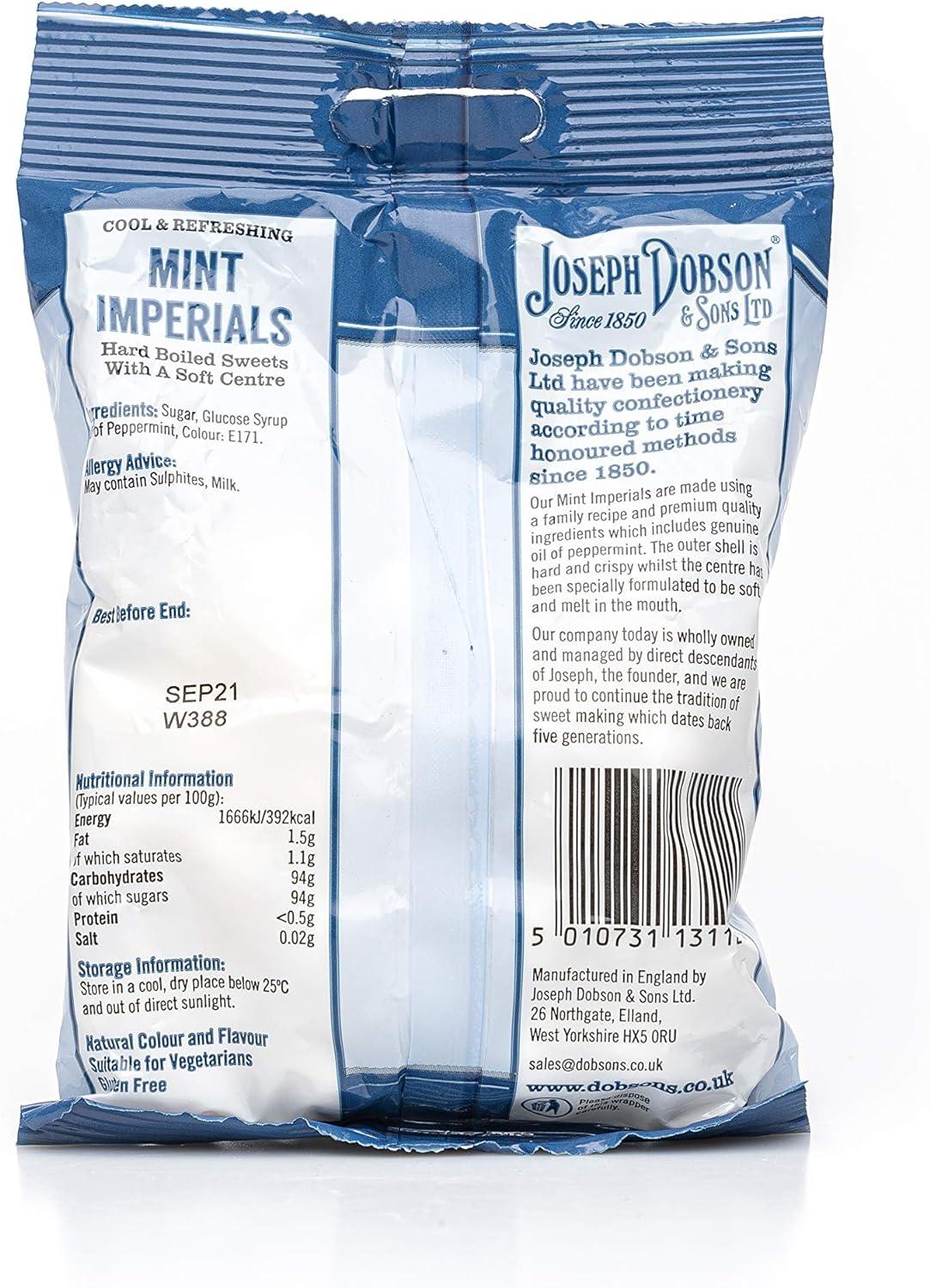 Joseph Dobson & Sons Mint Imperials 200g | Buy Now with Express ...