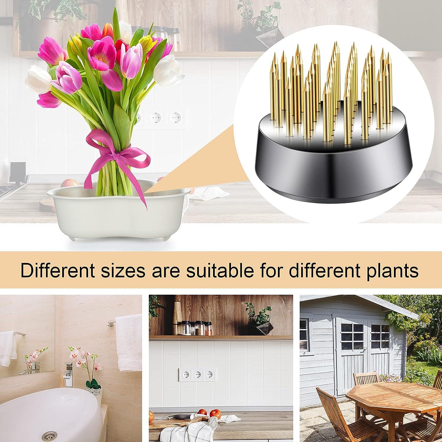 12-Piece Flower Frog Holder Set for Floral Arrangement and Plant ...