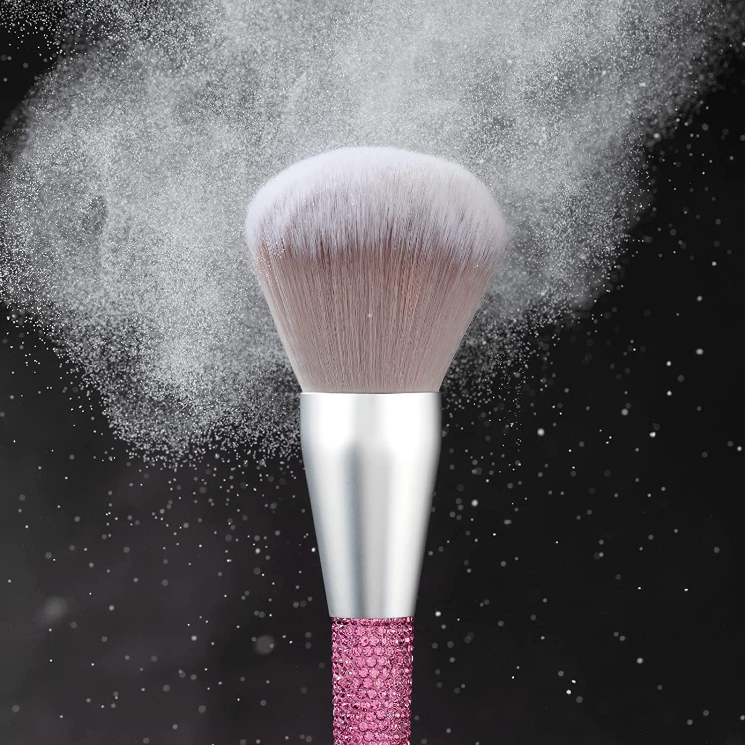 TEXAMO Large Powder Makeup Brush - Vegan Face Brush for Full Face ...