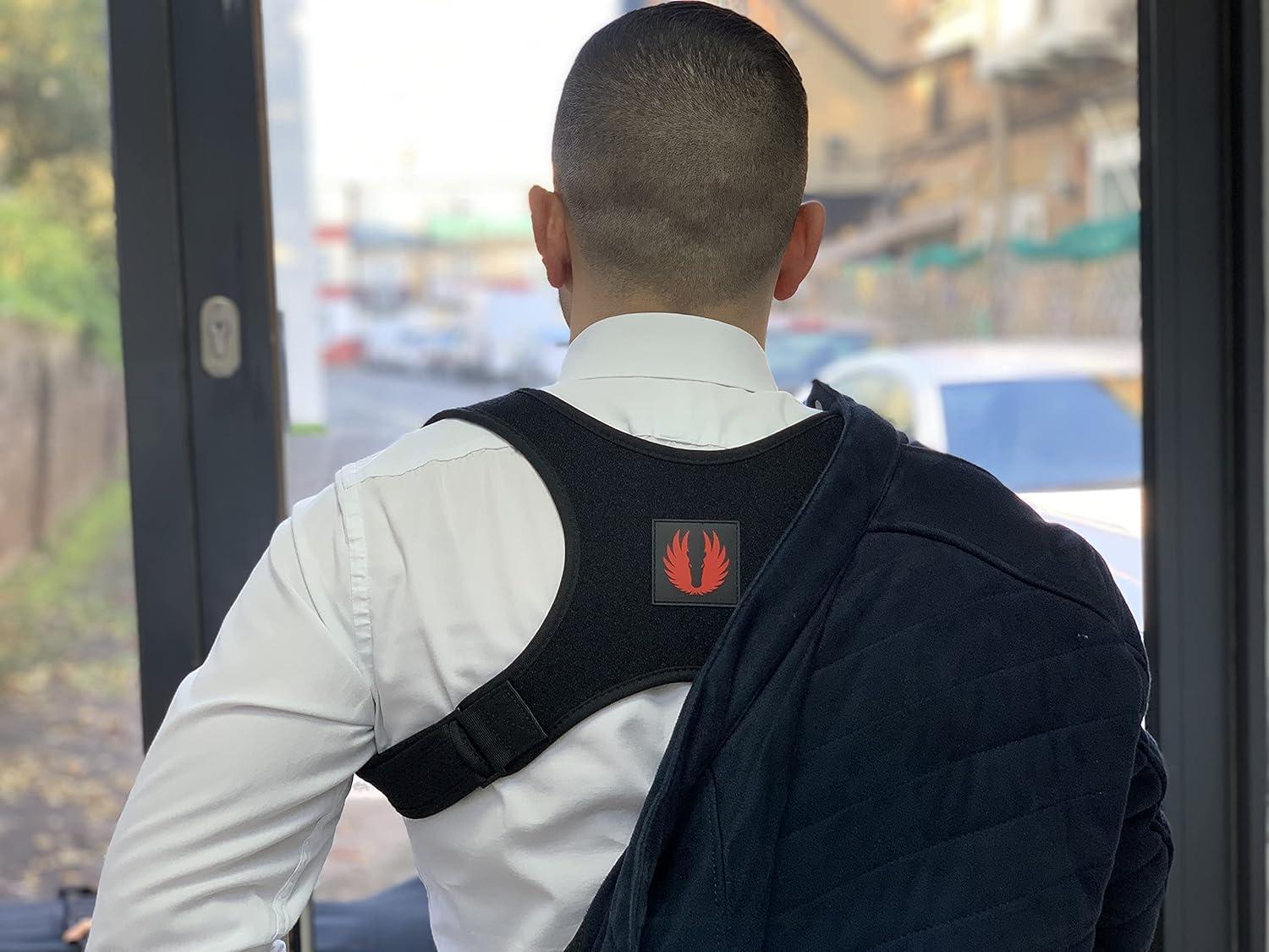 TULPAR Posture Corrector for Women and Men - Adjustable Upper Back ...