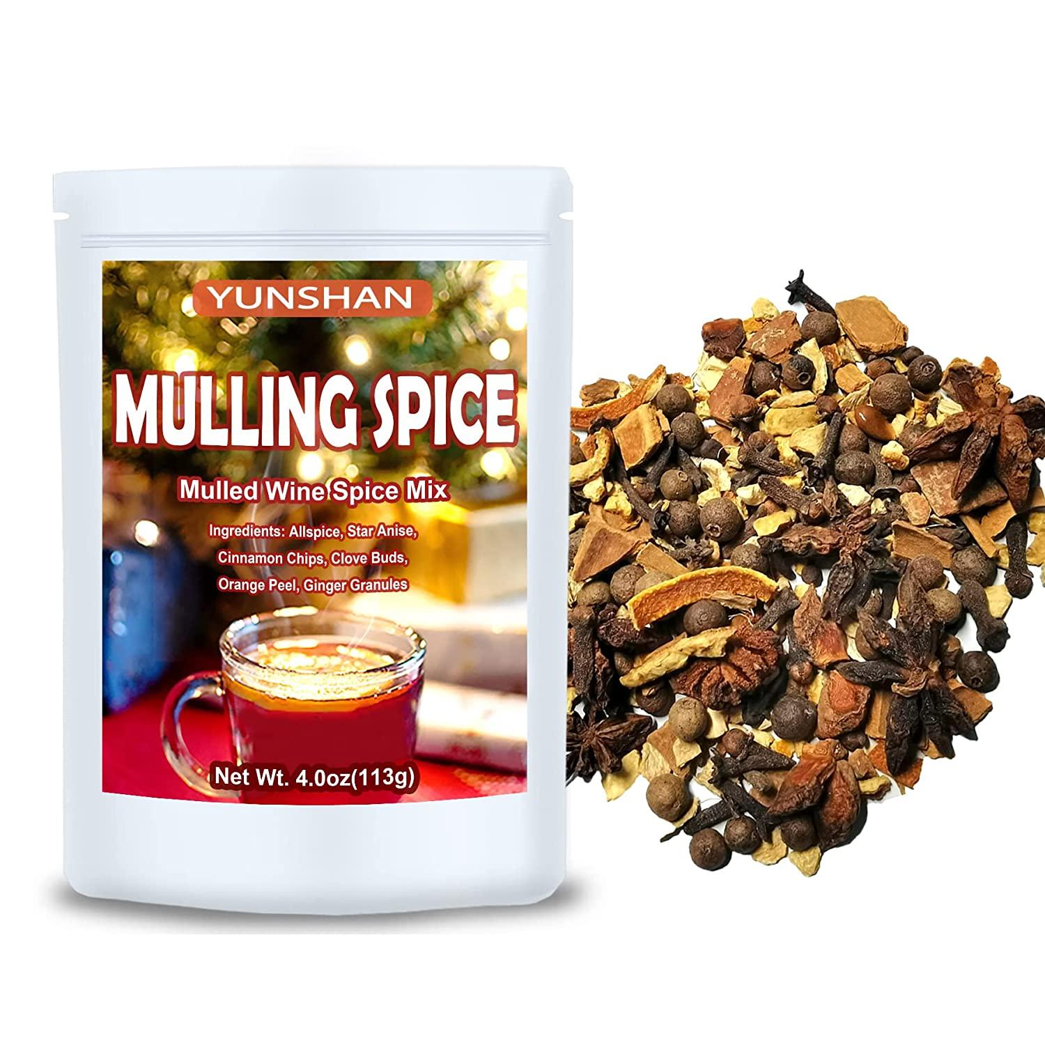 Mulling Spice: Premium Cider Mulling Mix Spice (4.0 oz) - Enhance Your ...