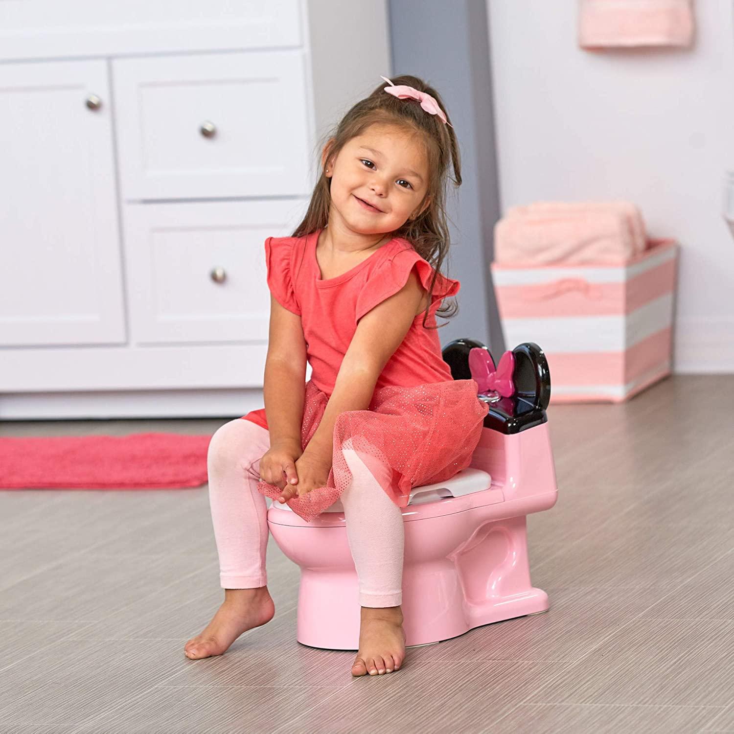 The First Years Minnie Mouse Imaginaction Potty & Trainer Seat Pink ...