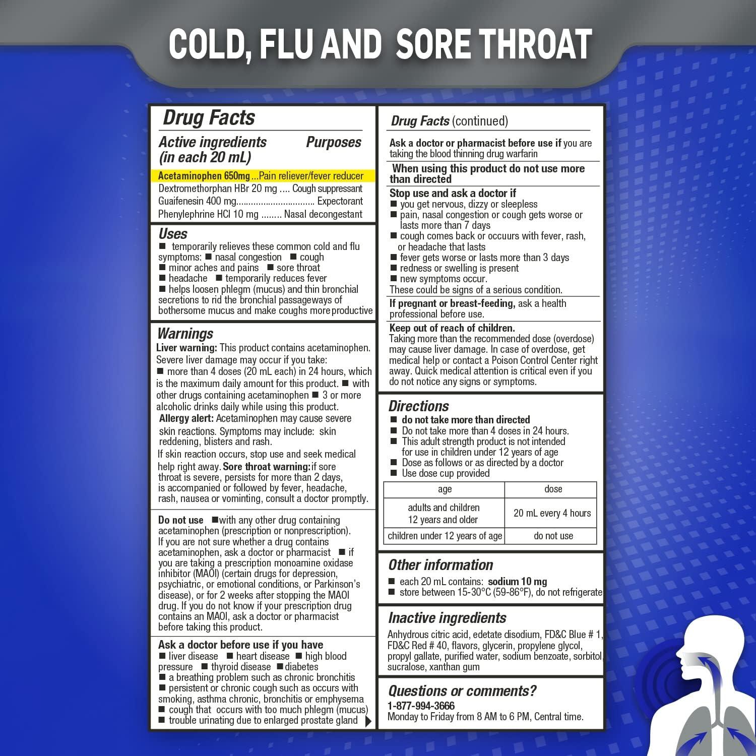TUKOL Max Cold and Flu Syrup - 6 fl. oz | Buy Now with Express ...
