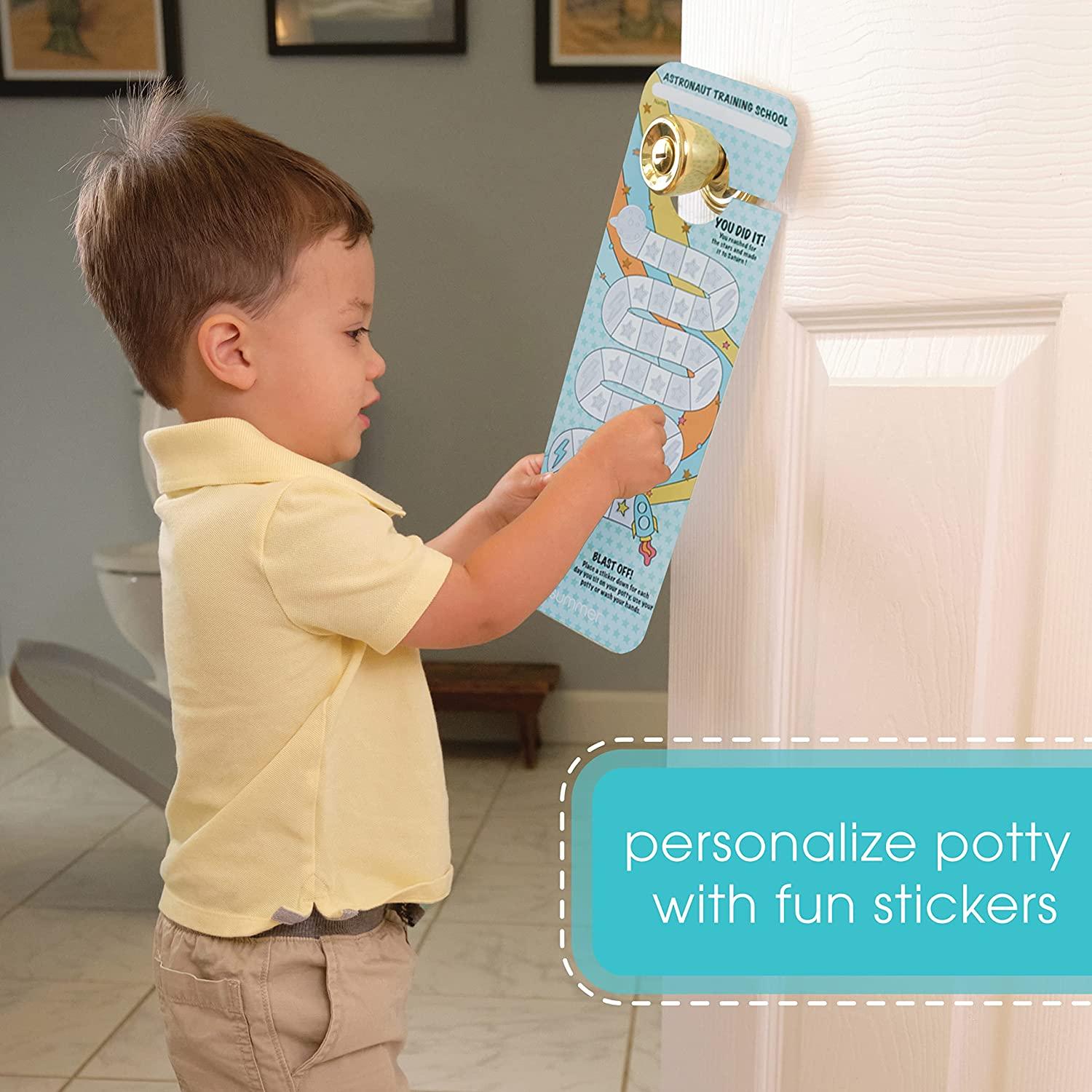Summer My Fun Potty Rewards (Blue) - 3-Stage Potty Training Toilet with ...