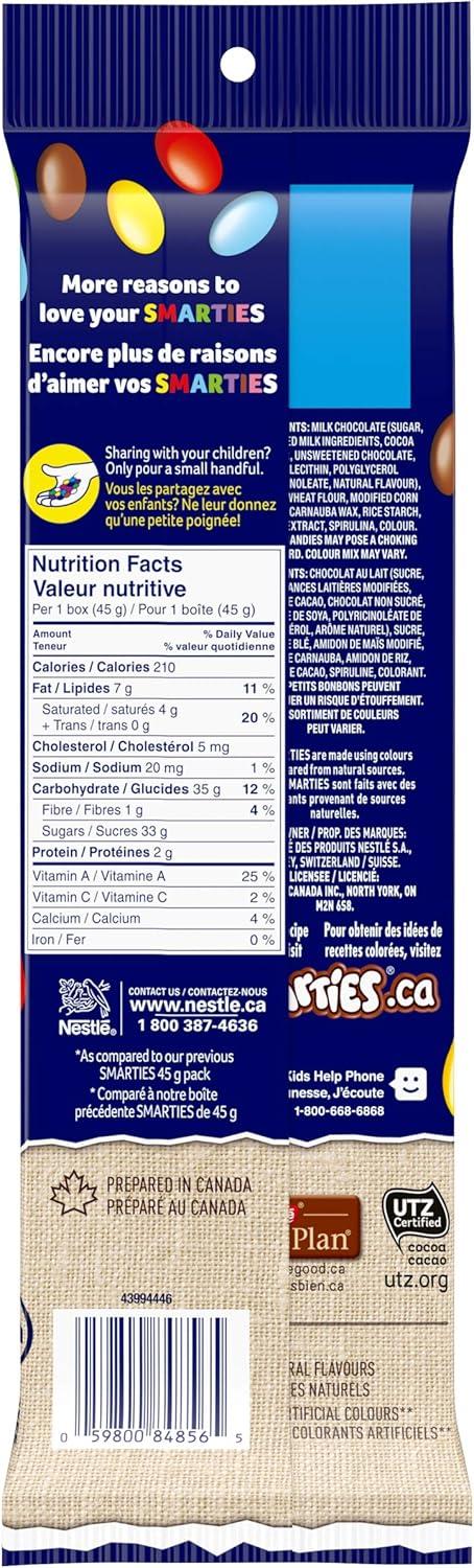 SMARTIES Multipack Candy Coated Chocolates 4 x 45 g | Buy Now with ...