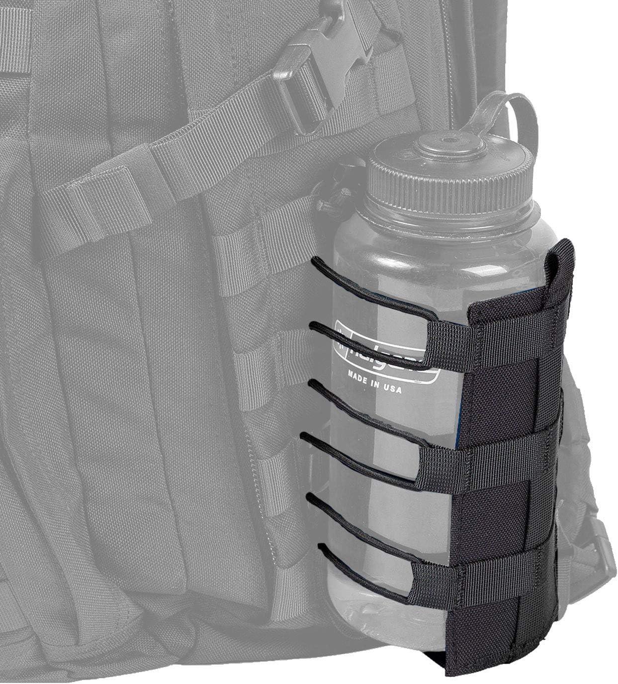 OneTigris ROC Adjustable Bottle Holster MOLLE Panel - Black | Universal ...