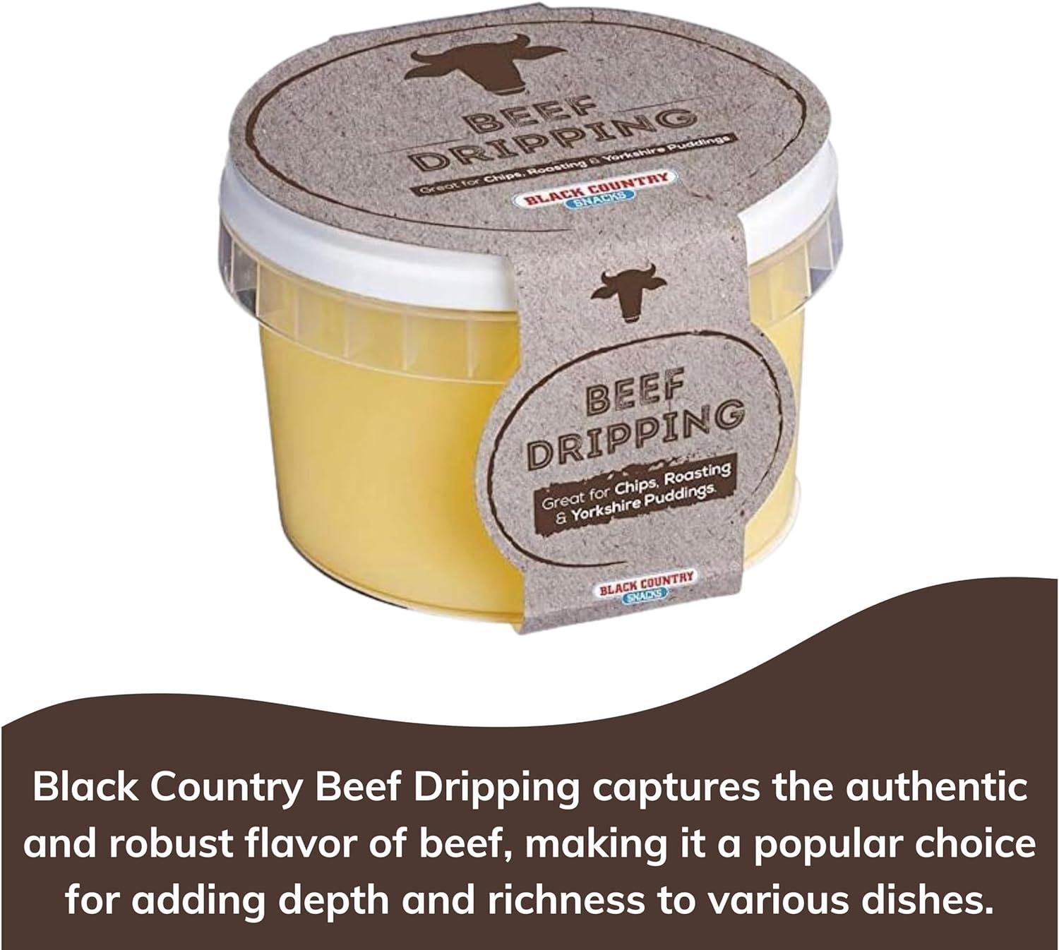 Black Country Beef Dripping 250g x3 Wooden Spoon | Buy Now with Express ...