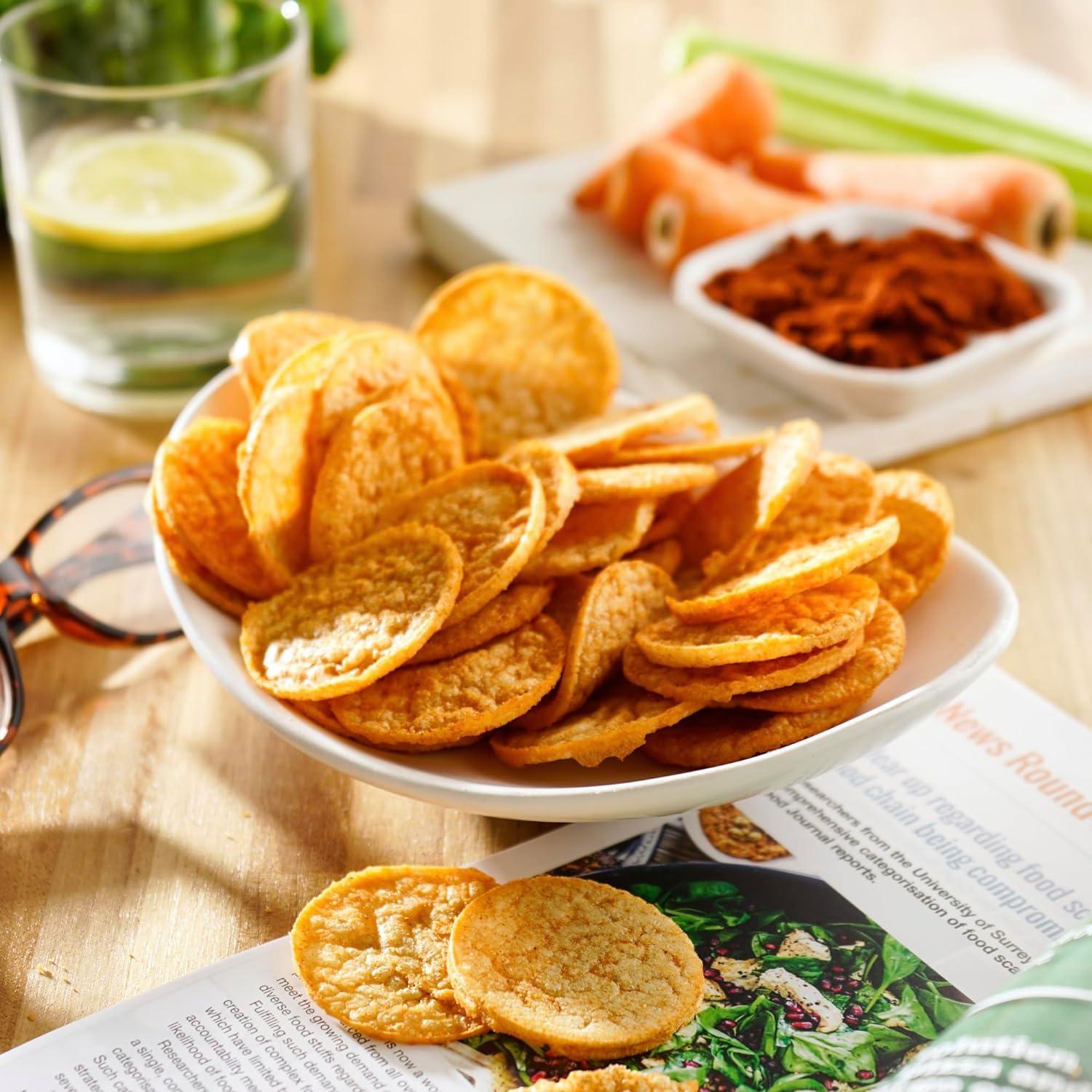 EatProtein: 20-Pack Protein Crisps (5 flavours: Cheddar Cheese Nachos ...