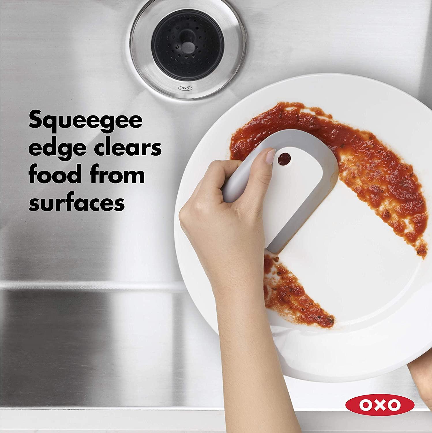 OXO Good Grips Dish Squeegee - Efficient Water Removal Tool for ...