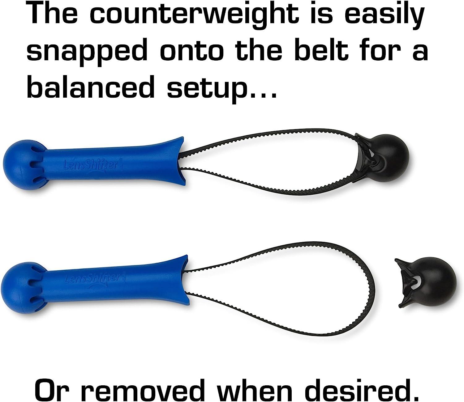 LensShifter Blue - DSLR and Mirrorless Camera Lens Focus and Zoom Grip ...