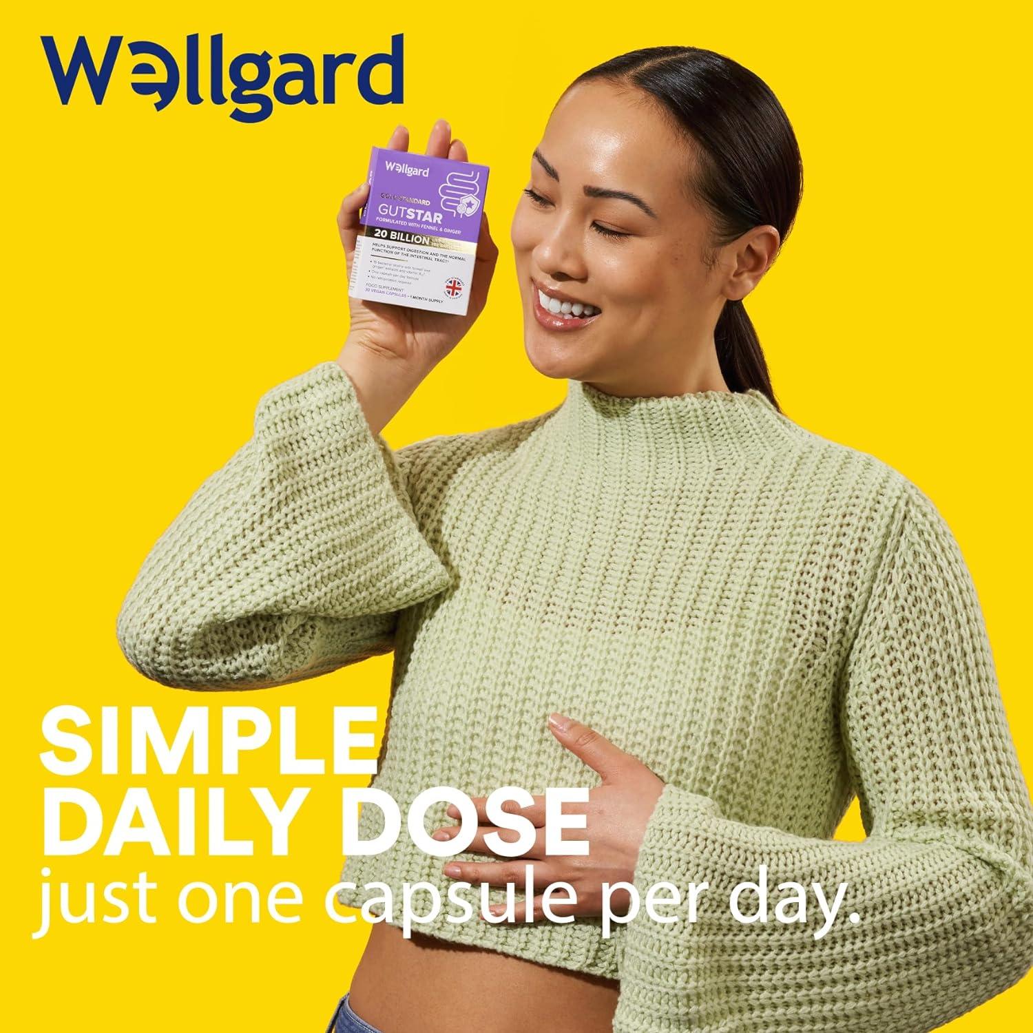 Wellgard Gutstar Probiotics - 16 Strain Probiotics for Gut Health with ...