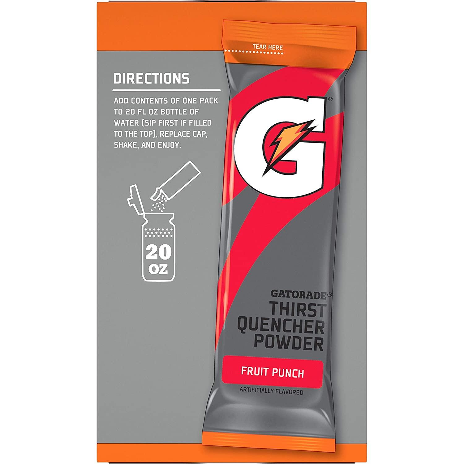 Gatorade G Powder 10ct Punch Mixed Fruit - Pack of 10 | Buy Now with ...