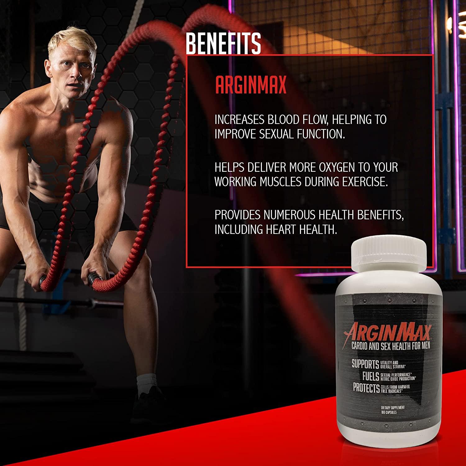 ArginMax Men 180 Capsules - Daily Wellness for Enhanced Vitality ...