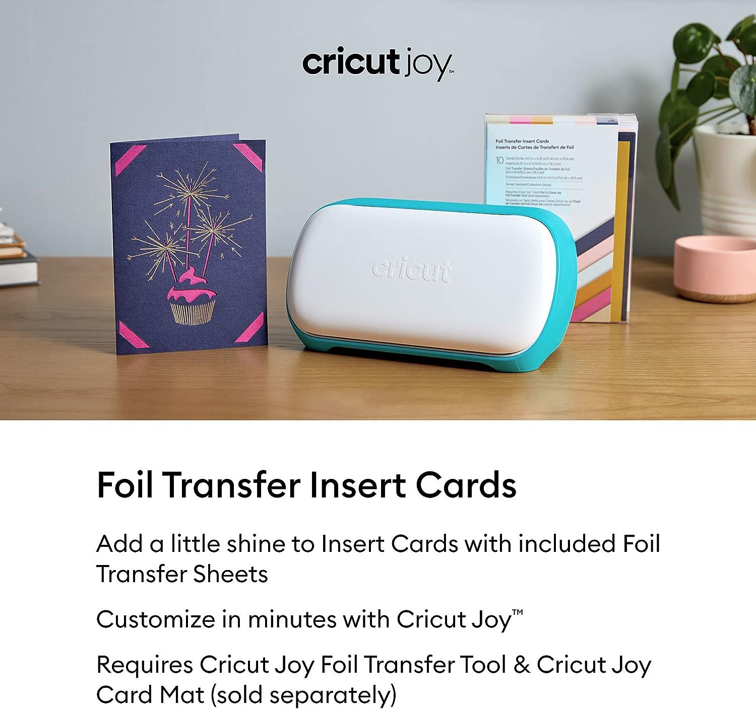 Cricut Joy Sensei Sampler Foil Transfer Insert Cards - 10 Pack | Buy ...