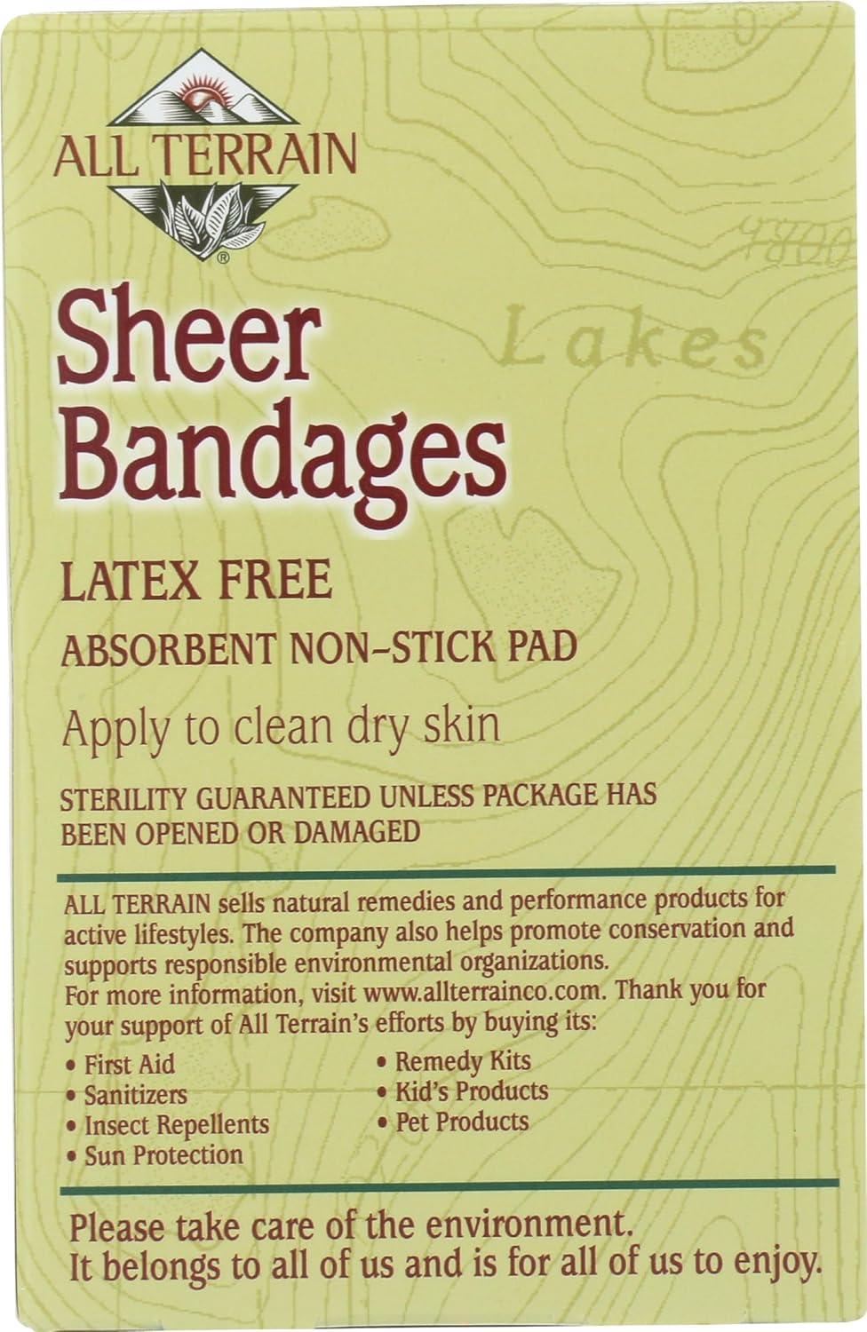 ALL TERRAIN Sheer Bandages - 40 CT | Fast International Shipping ...