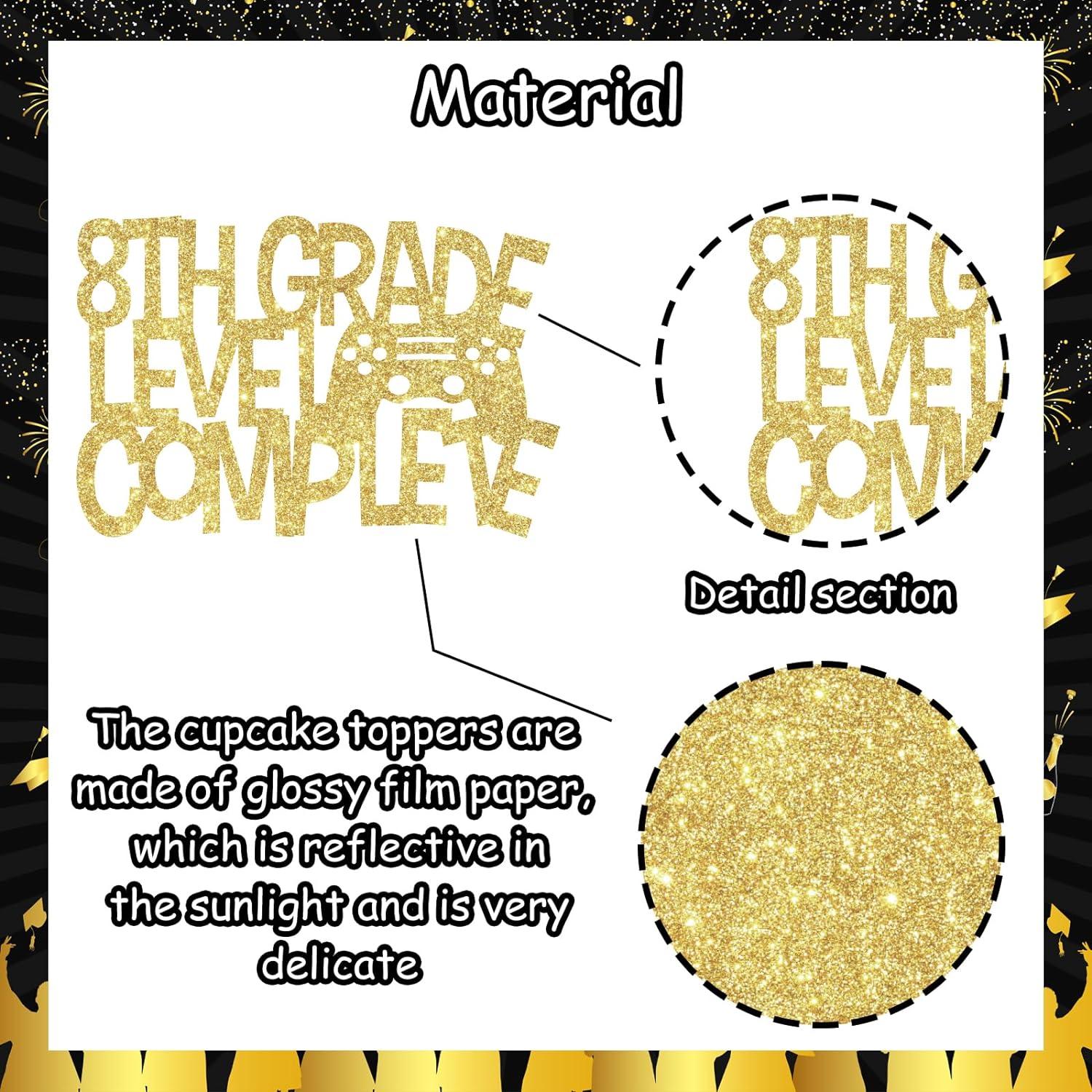 Wonmelody 8th Grade Grad Party Decorations 8th Grade Level Complete ...