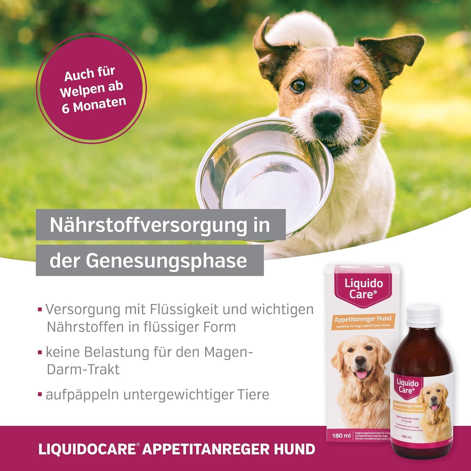 Liquidocare Appetite Treble Dog Tonic - Nutritional Recovery Supplement ...