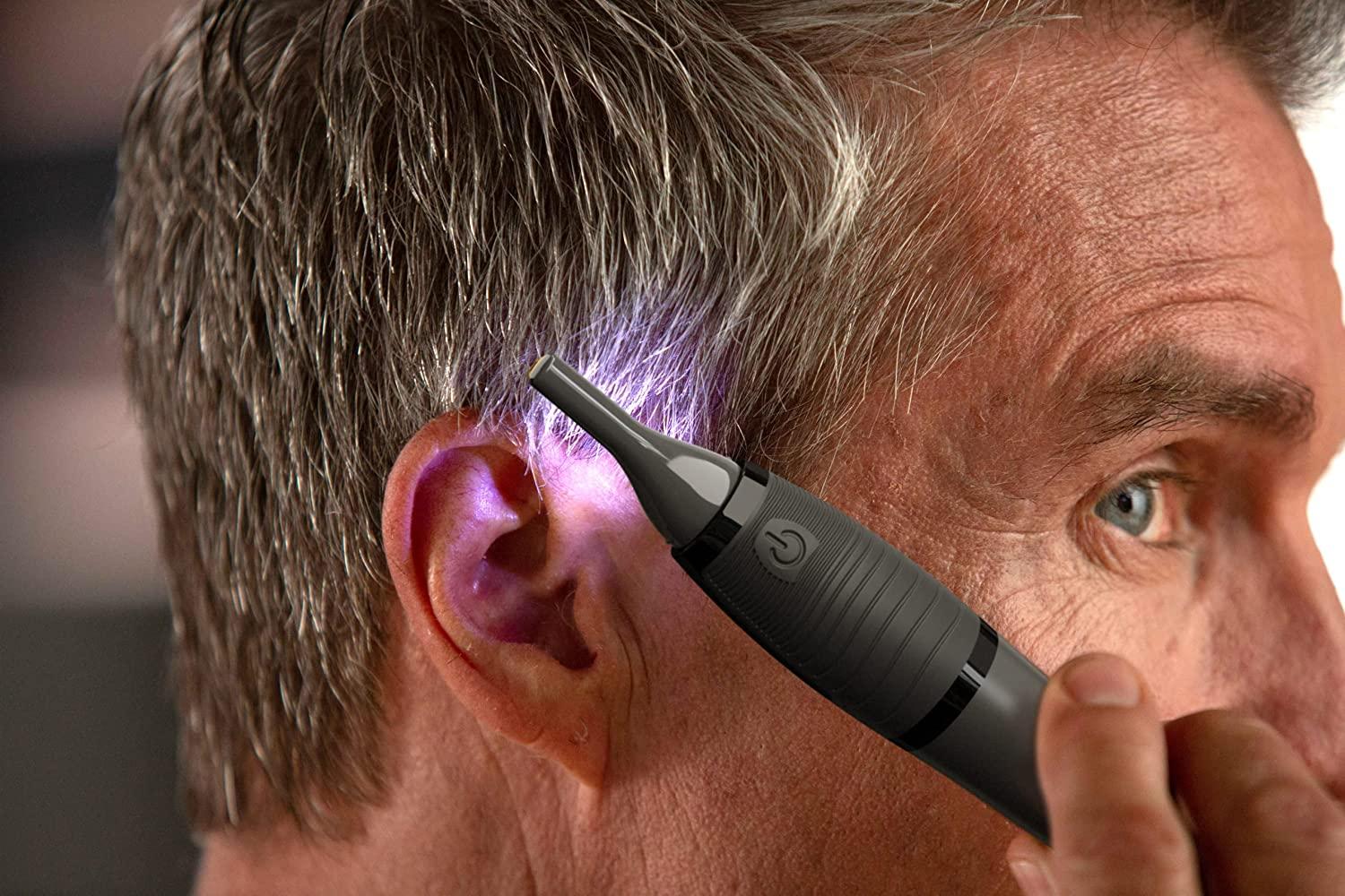 MicroTouch Titanium MAX Lighted Personal Trimmer - Precision Grooming ...