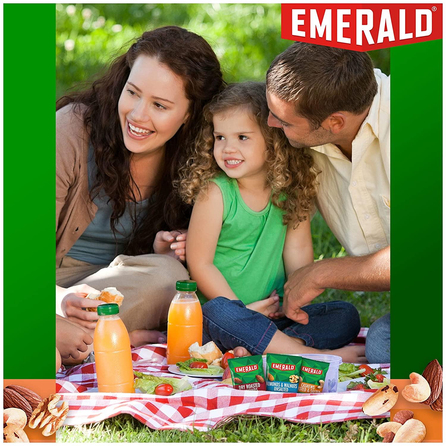 Emerald Nuts 100 Calorie Variety Pack - 18 Count | Healthy Snack Mix ...