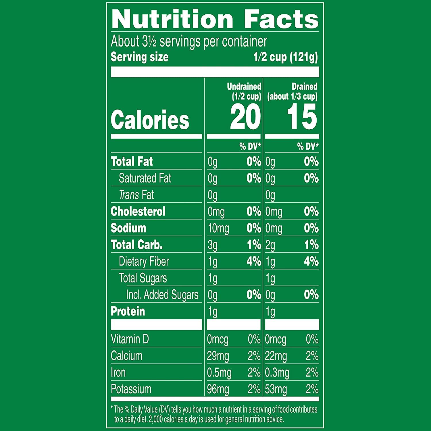 Del Monte Fresh Cut Blue Lake French Style Green Beans - No Salt Added ...