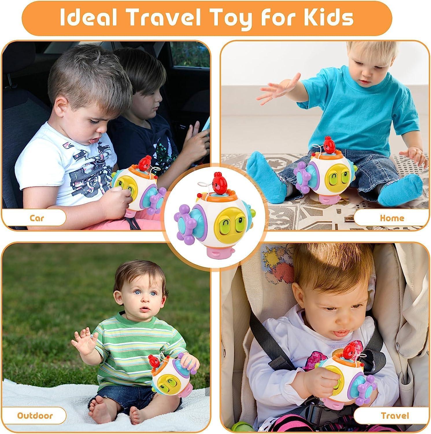 Leadstar Busy Activity Cube | Montessori Baby Motor Skills Toys for 1 ...