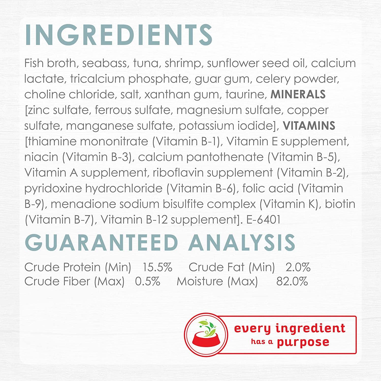 Fancy Feast Purina Purely Natural Entrees in a Delicate Broth Adult Wet ...