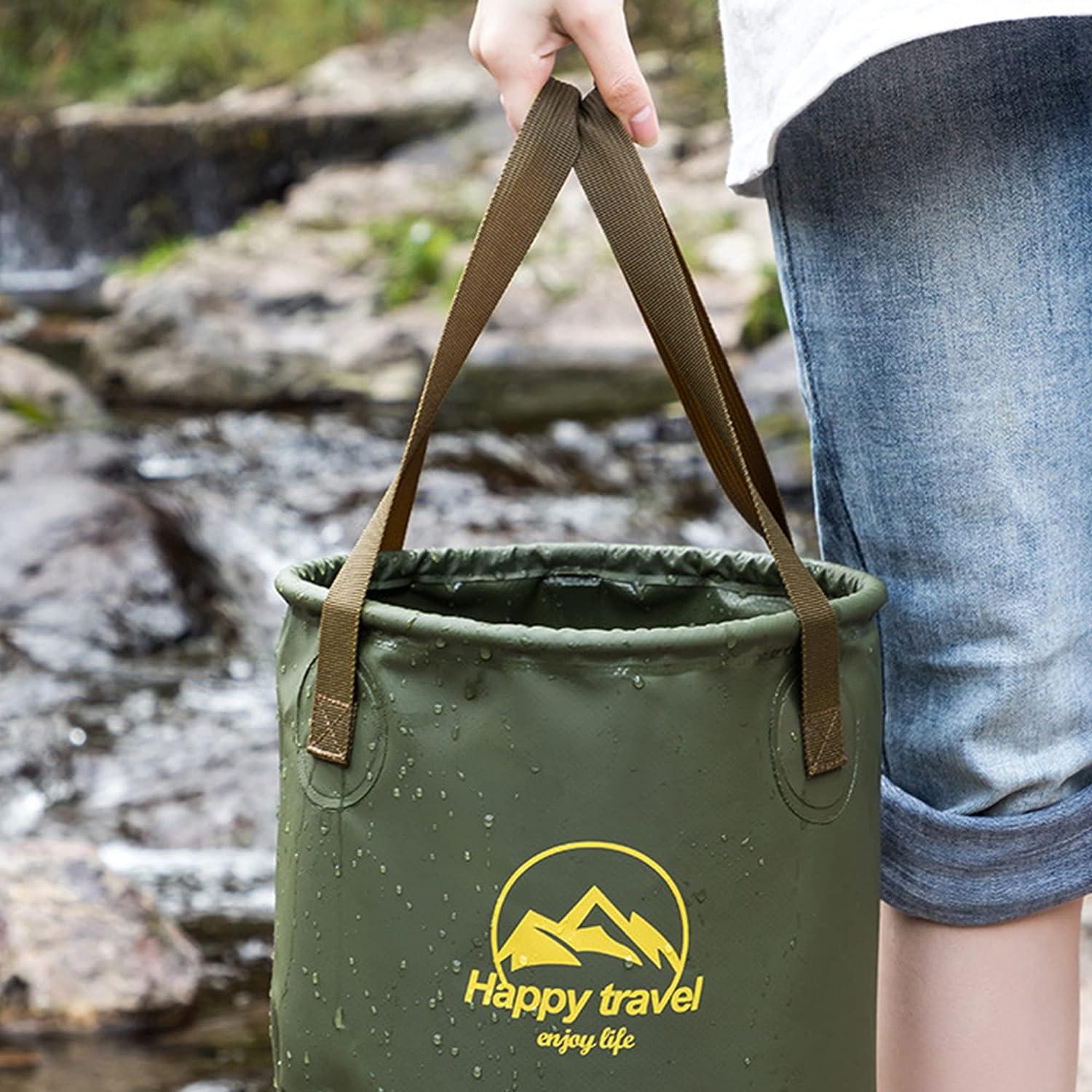 aiGear Collapsible Bucket 5.3 Gallon Portable Camping Outdoor Buckets ...