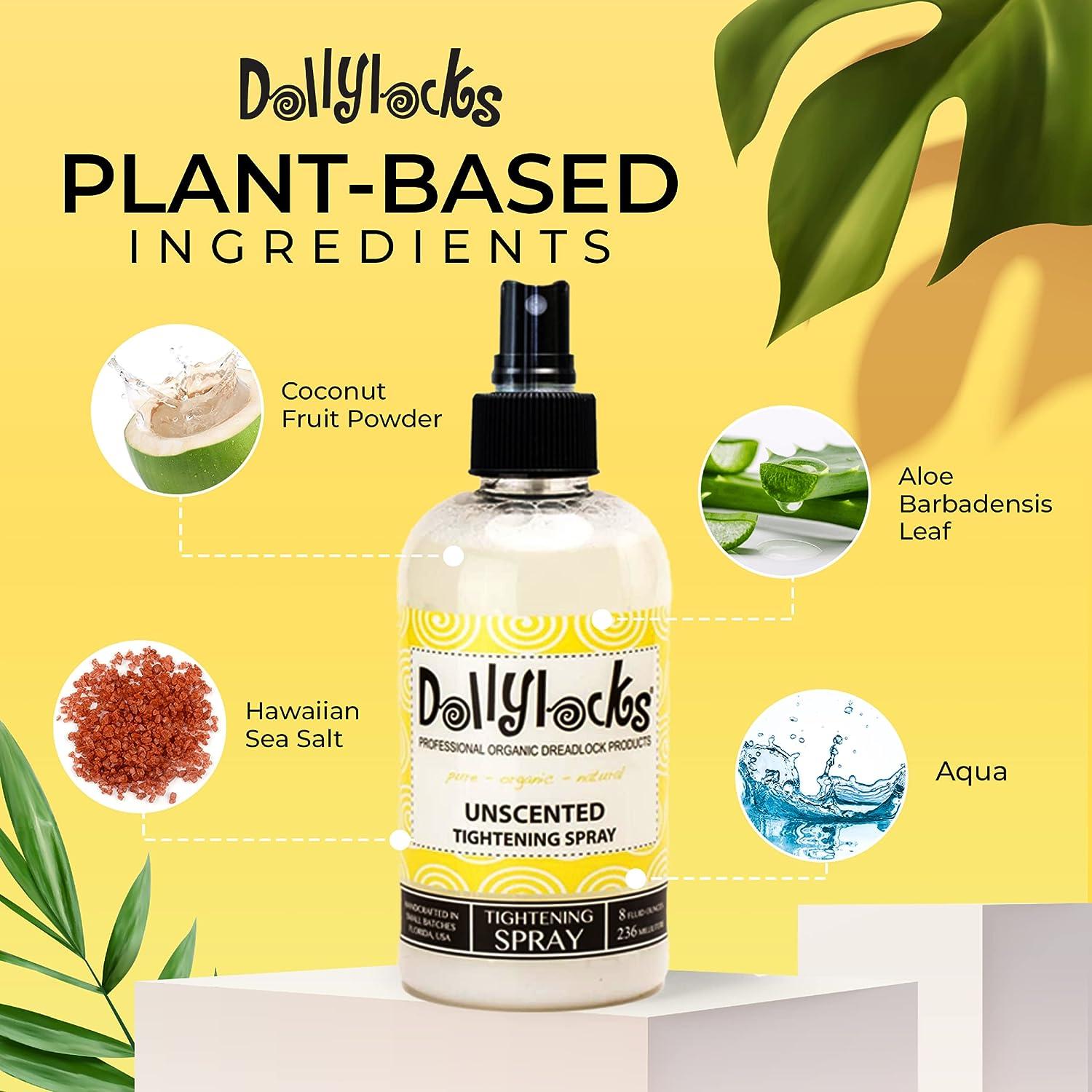 Sea Salt Spray and Loc Moisturizer for Dreads - Professional Loc Spray ...