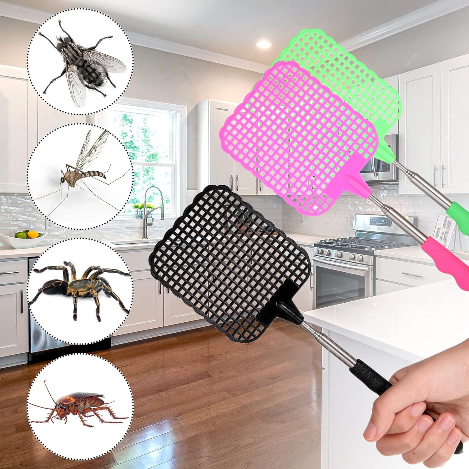 3-Piece Fly Clapping Mosquito Protection - Effective Insect Swatters ...