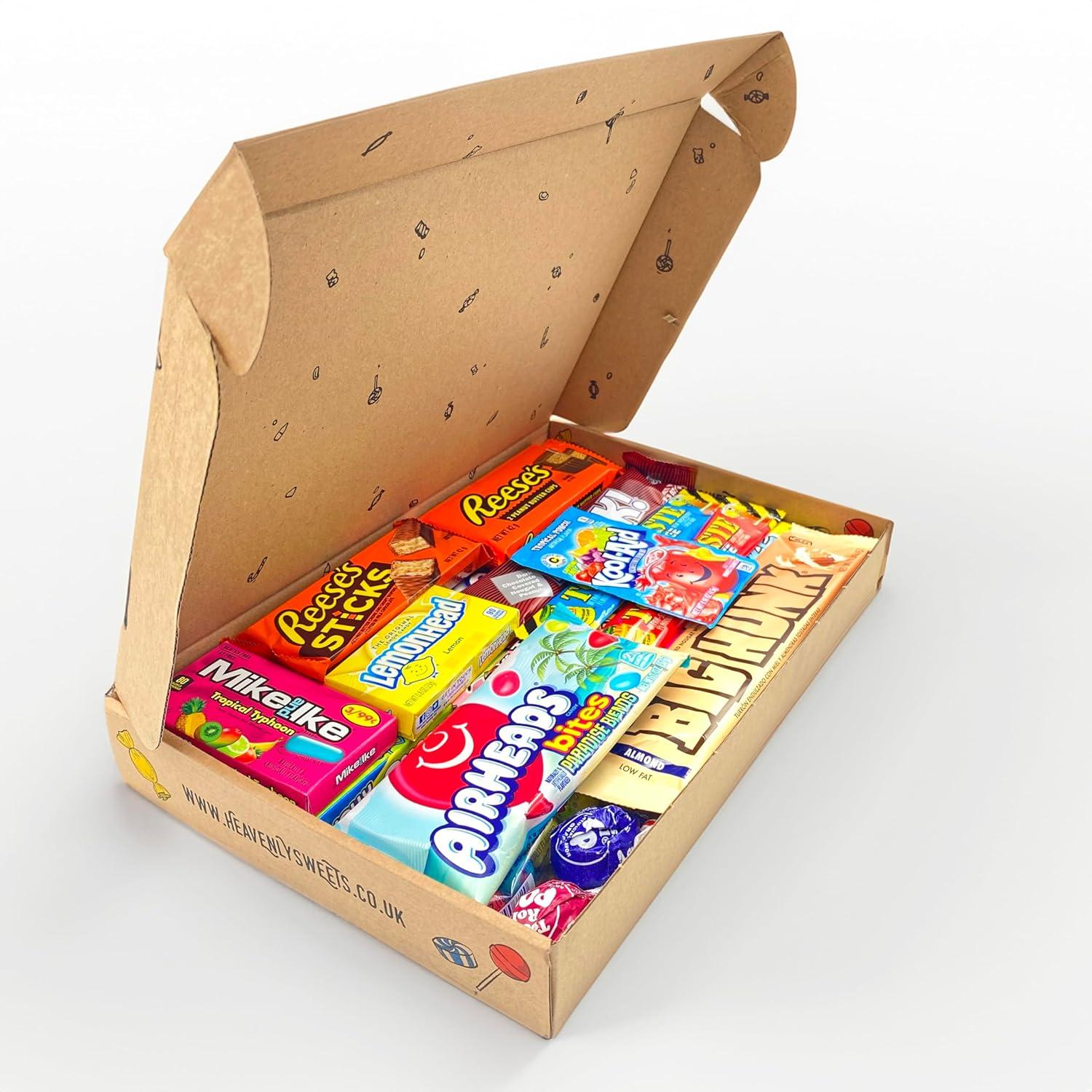 Jumbo American Sweets Box | Best USA Candy Gift for Birthdays Christmas ...