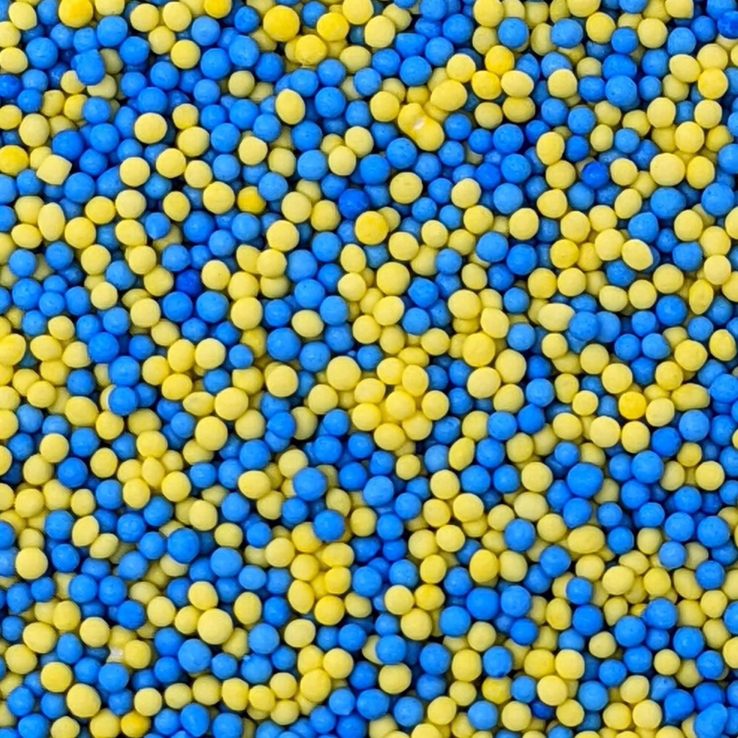 Blue and Yellow Sprinkles - 35g of Blue & Yellow Cake Sprinkles ...