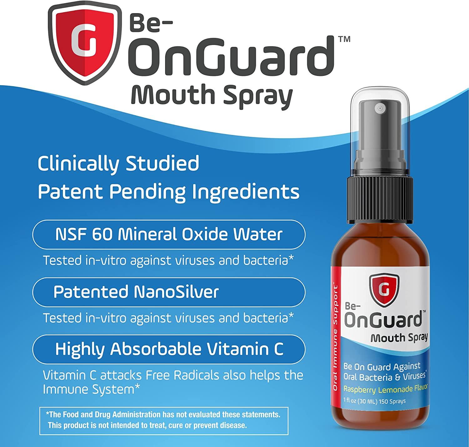 Colloidal Silver Mouth Spray | 150 Metered Doses | Fast Acting Oral ...