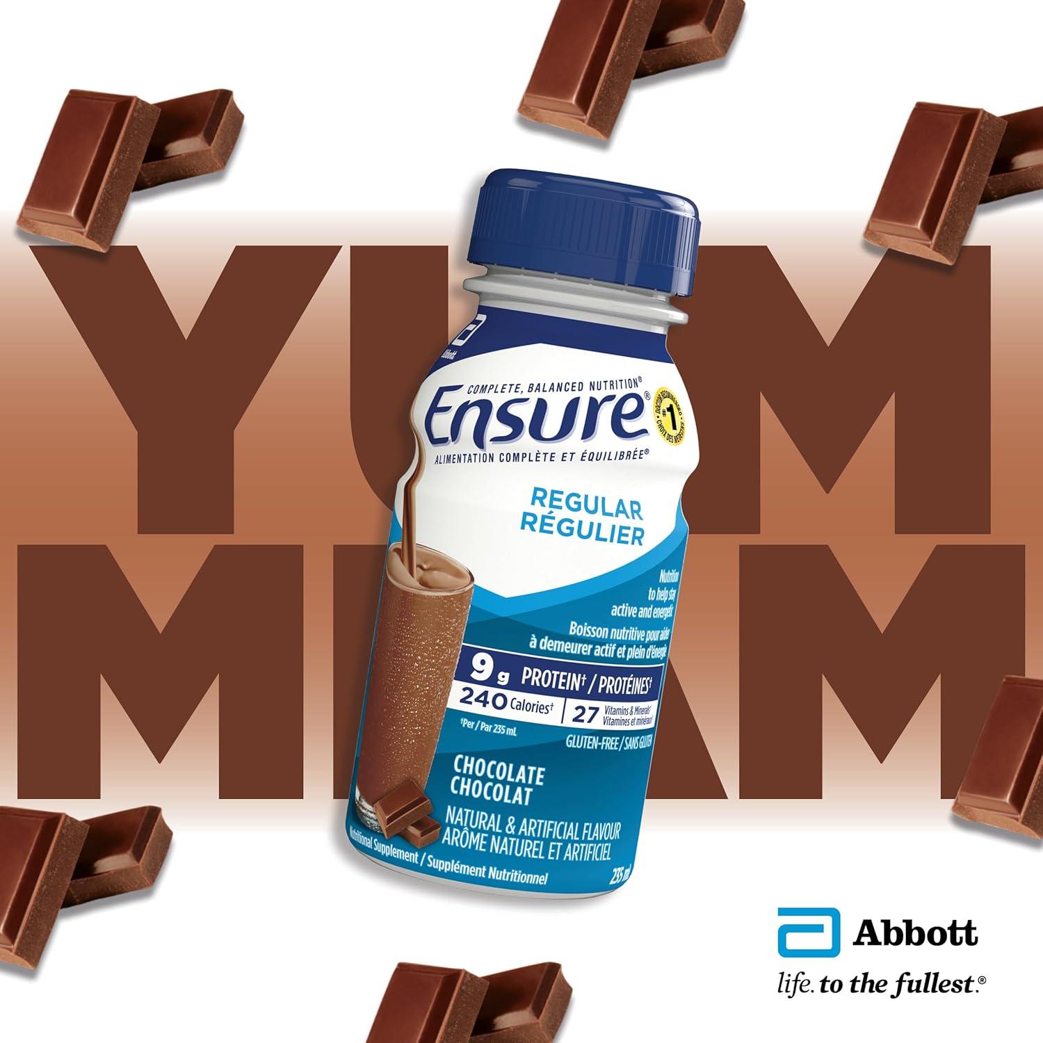 Ensure Regular Nutritional Supplement Shake Value Pack Nutrition To ...