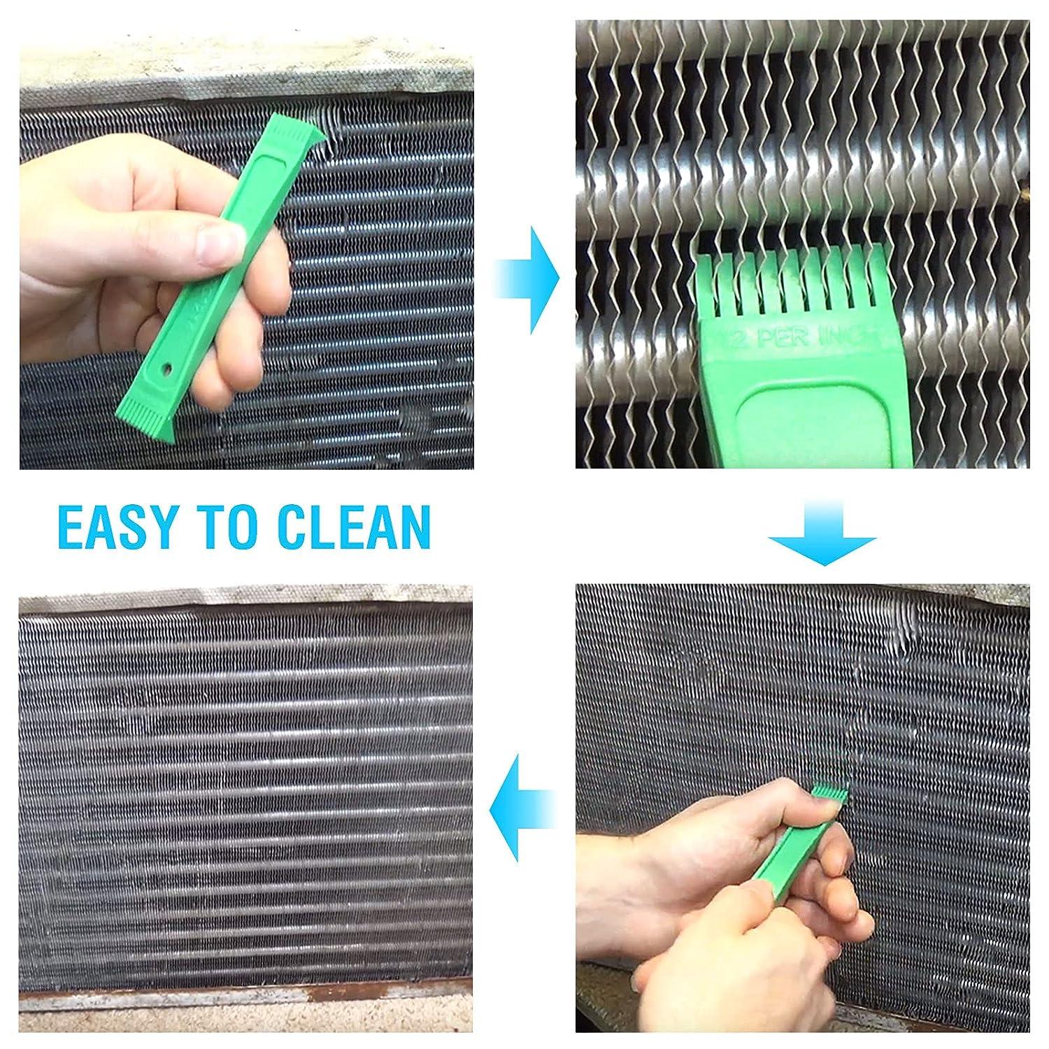 Puxyblue FCR6 Fin Comb Tool Set - Straighten AC Evaporator & Condenser ...