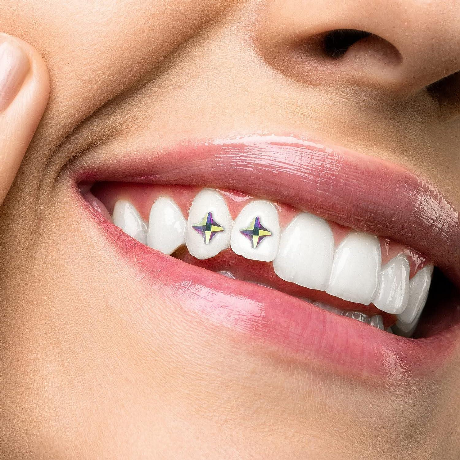 5pcs Star Tooth Gem Kit - Professional Tooth Jewelry for Women & Girls ...