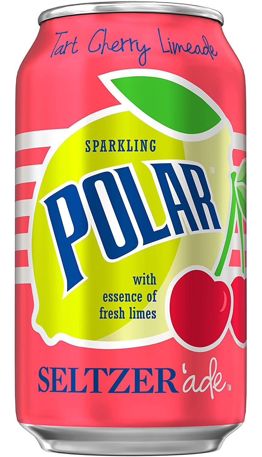 Polar Beverages Tart Cherry Limeade Seltzer'ade 8pk - 12 fl oz ...