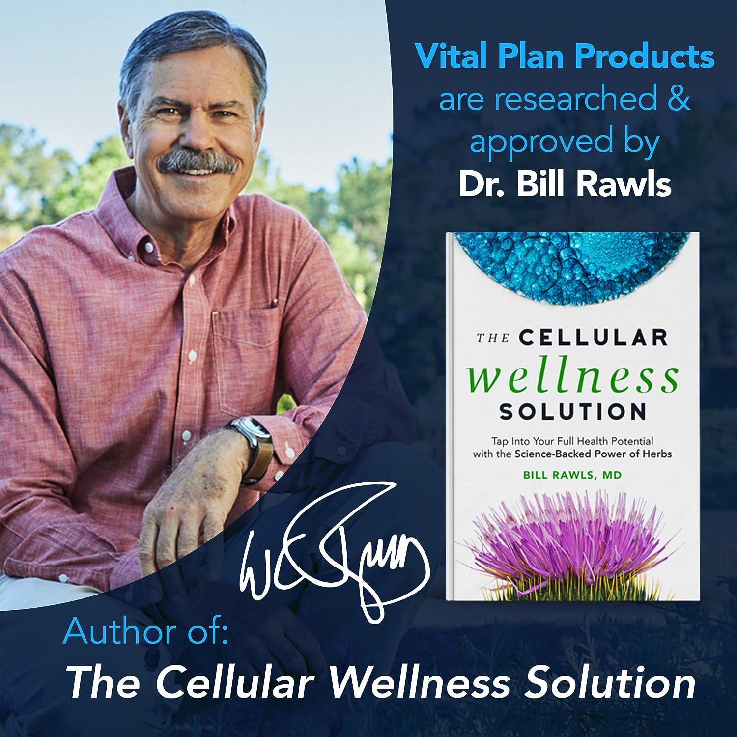 Vital Plan Brain Boost Supplement by Dr. Bill Rawls | Brain Boosting ...