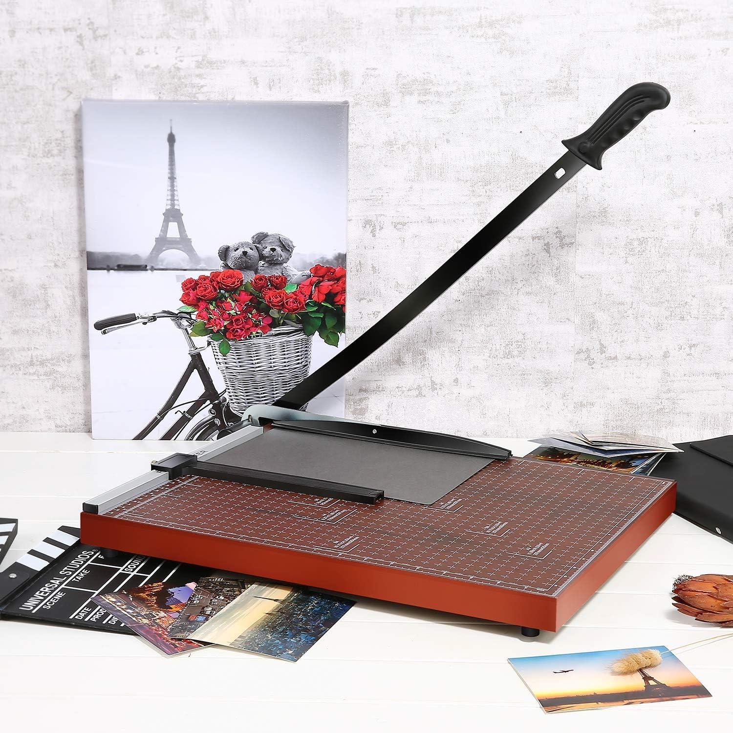 Paper Cutter Heavy Duty A3-B7 18" Cut Length Guillotine Paper Trimmer ...