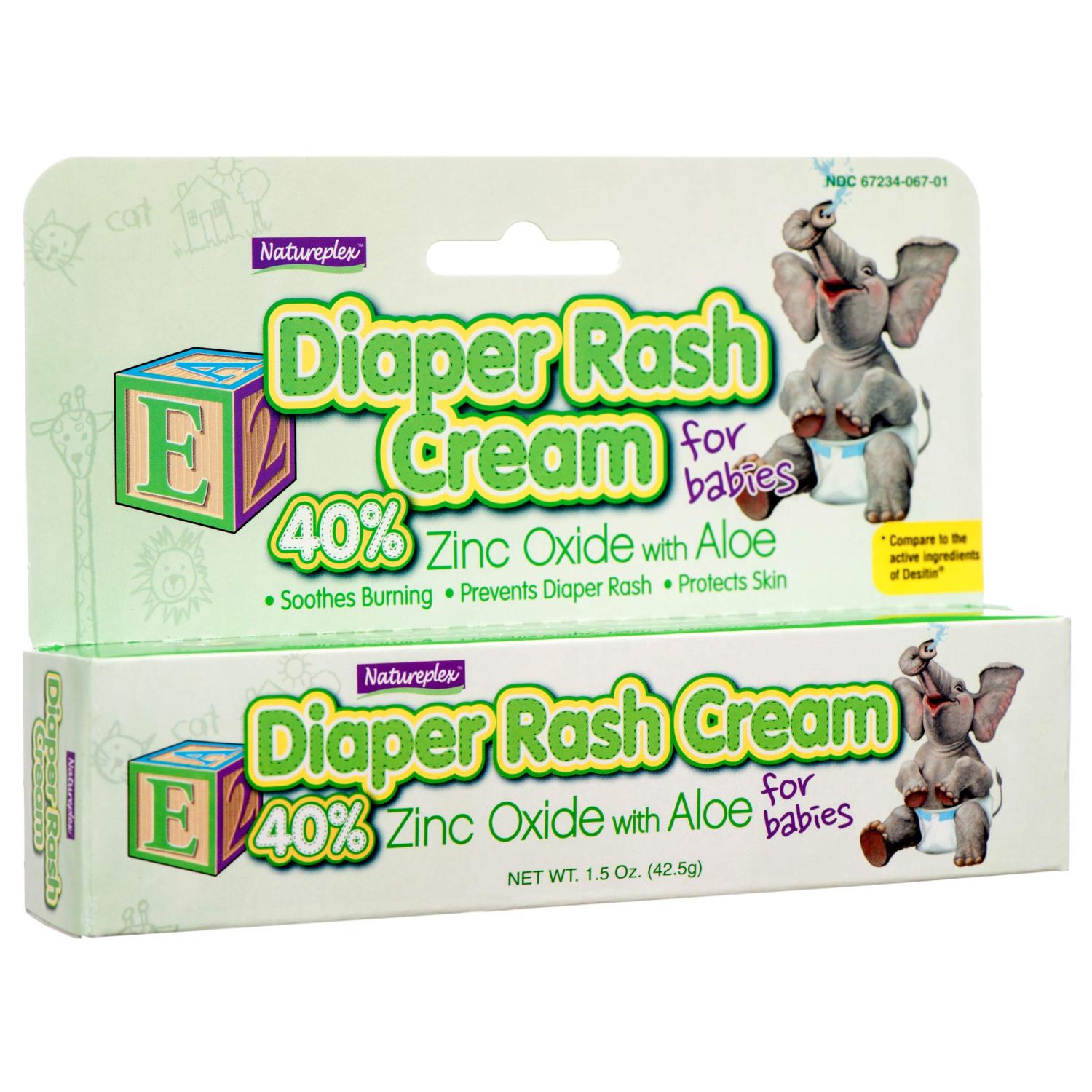 Natureplex Diaper Rash Cream for Babies - 2 Pack | Soothing Formula for ...