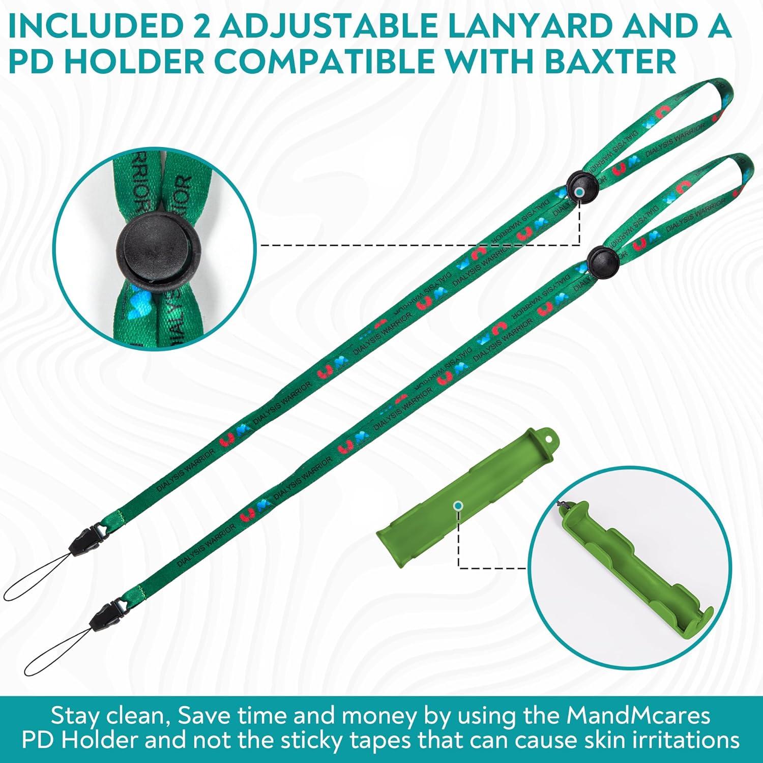 Patented Peritoneal Dialysis Transfer Set Holder for Baxter ...